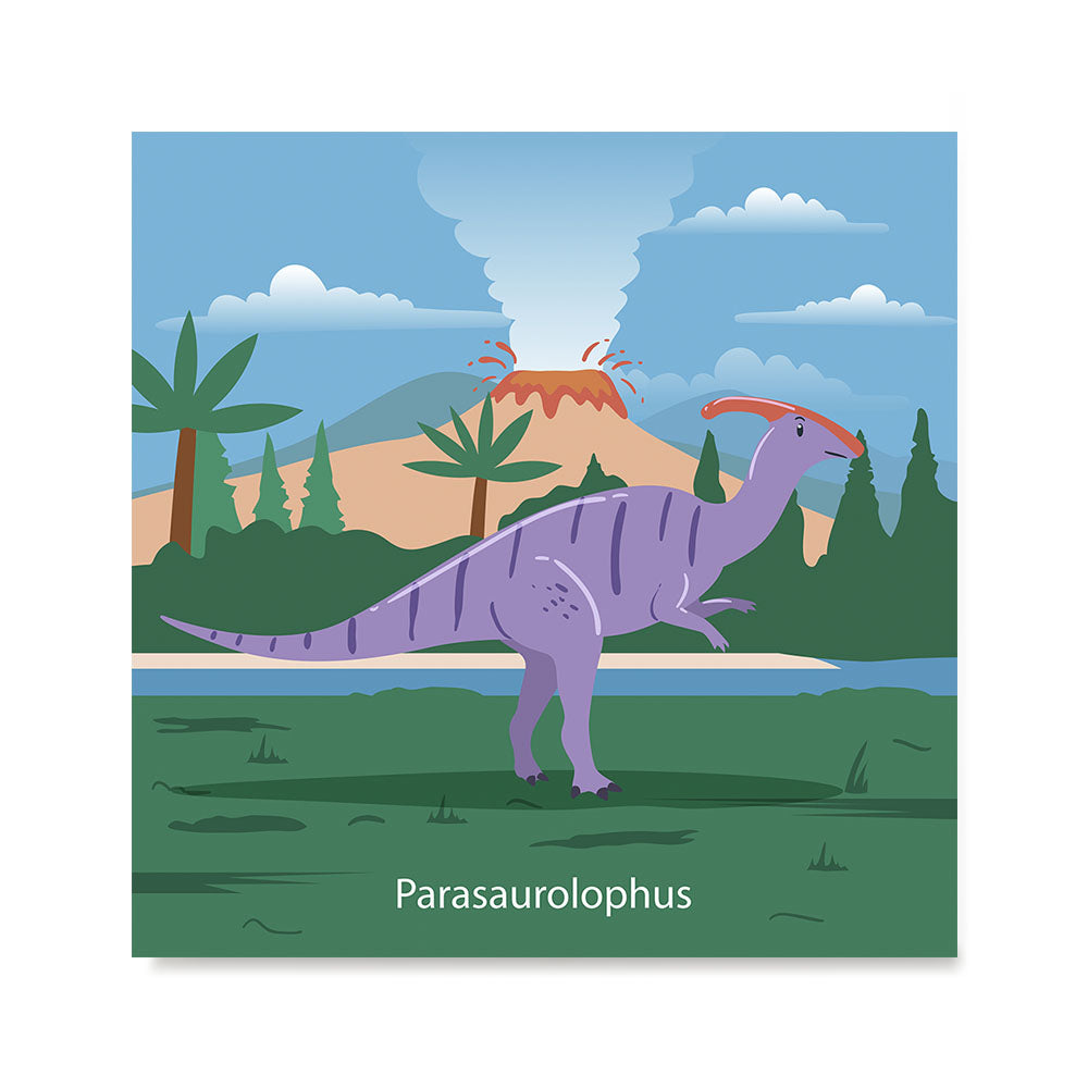 Parasaurolophus, Prehistoric Animals, Dinosaur Illustrations Series ...