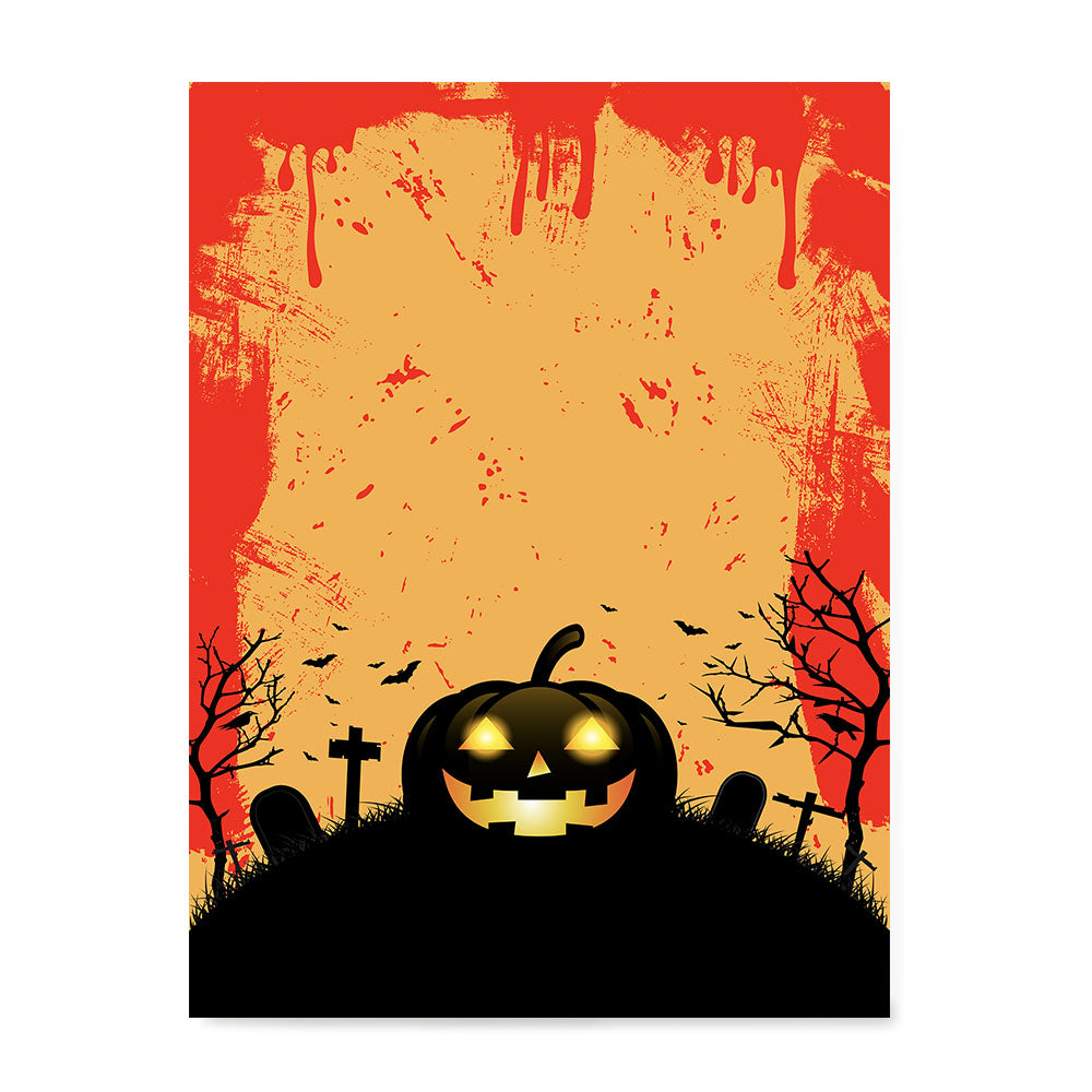 The Pumpkin, Halloween Trick or Treat Vertical Poster Series ...