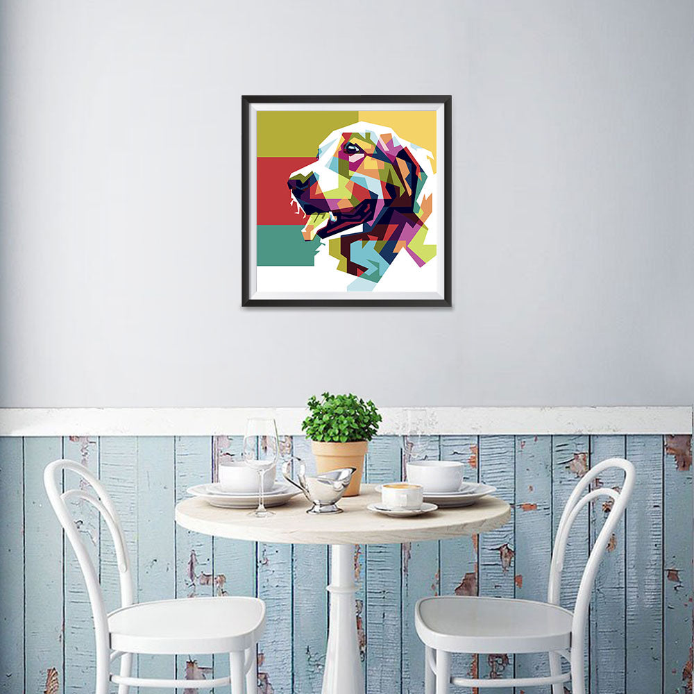 The Dog - Cubism Animals Posters – EzPosterPrints