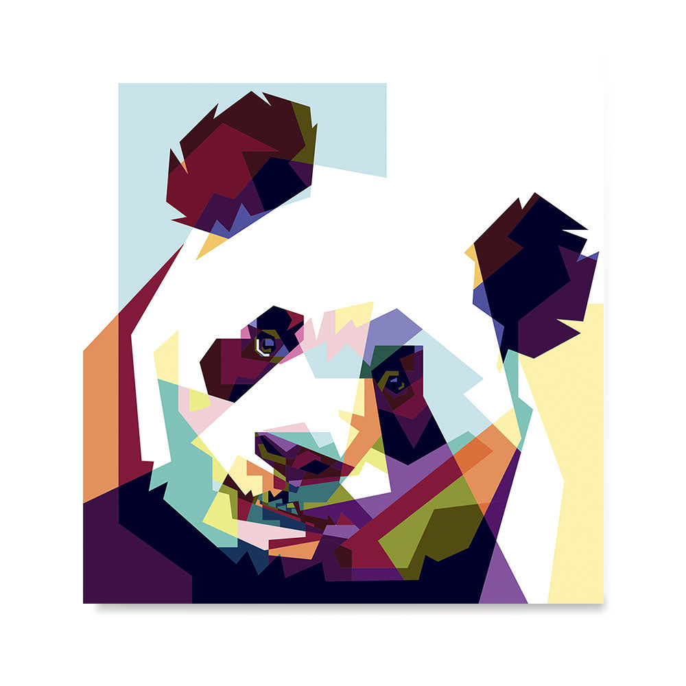 The Panda - Cubism Animals Posters – EzPosterPrints