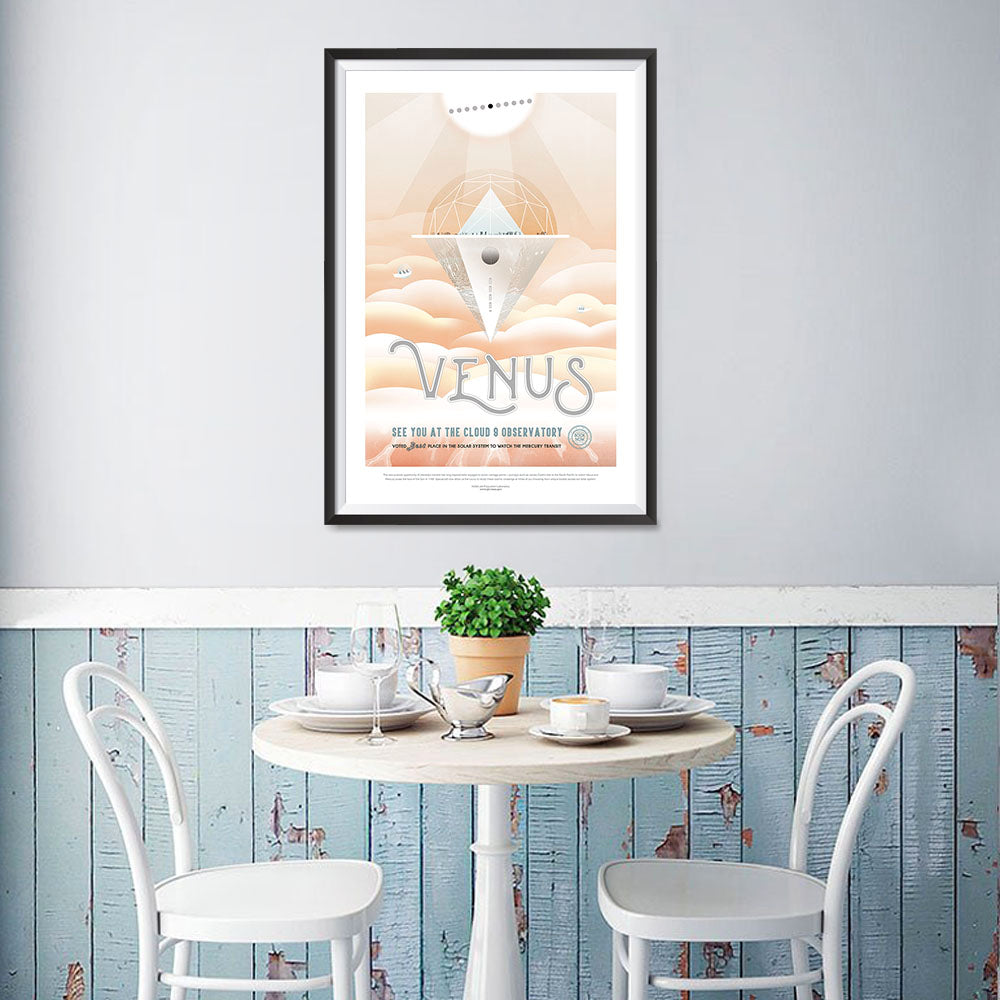 NASA Space Tourism Posters Reproduction Poster of Venus - See You At ...