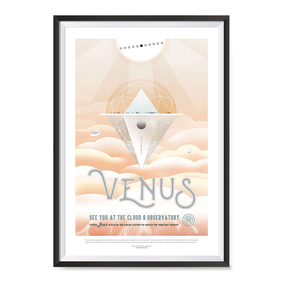 NASA Space Tourism Posters Reproduction Poster of Venus - See You At ...