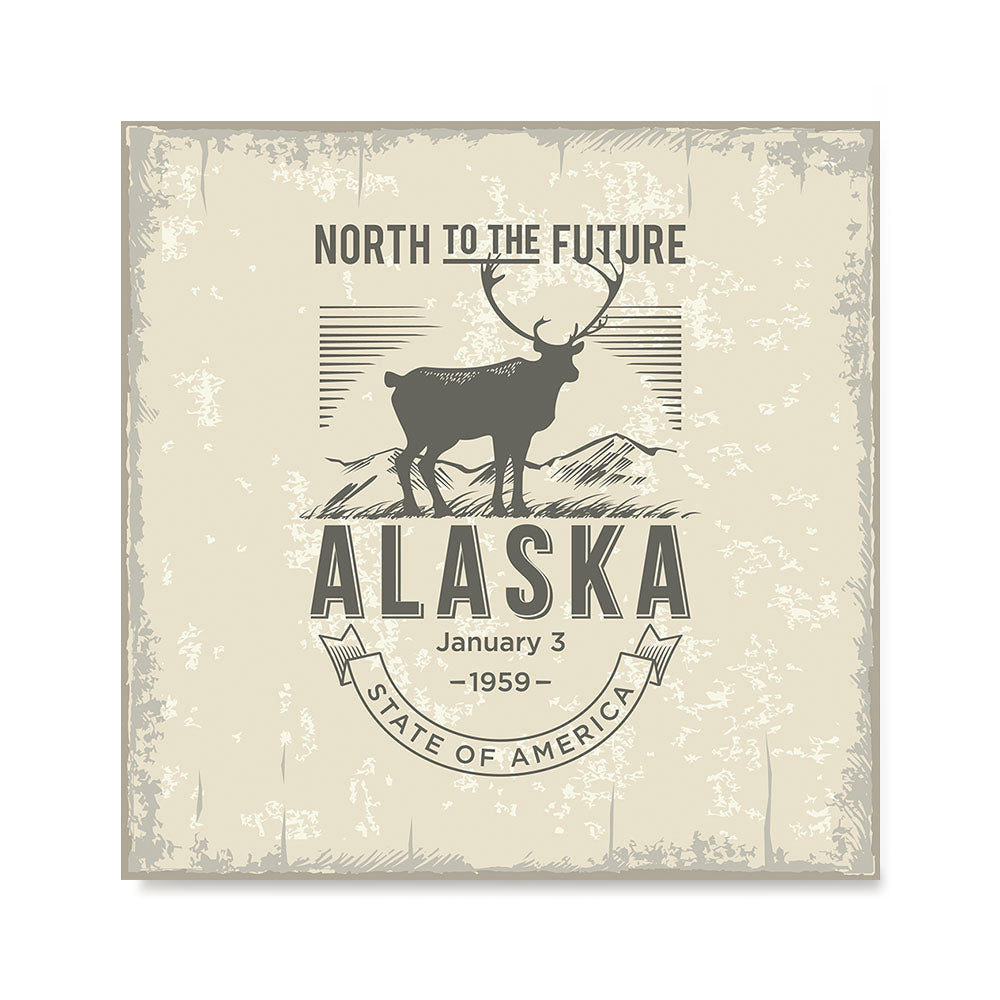 Alaska (AK) State Icon, The US State Icons | EzPosterPrints.com
