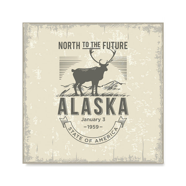 Alaska (AK) State Icon, The US State Icons | EzPosterPrints.com